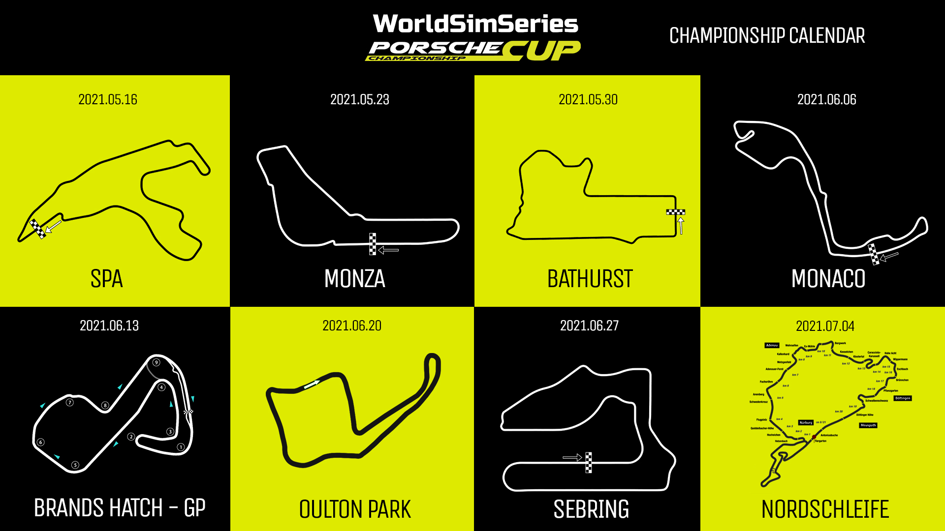 PORSCHE CUP SERIES IS BACK! - World Sim Series